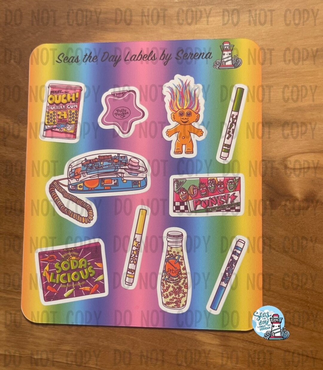 90s Throwback Sticker Sheet Take Me Back 90s Baby Born in - Etsy