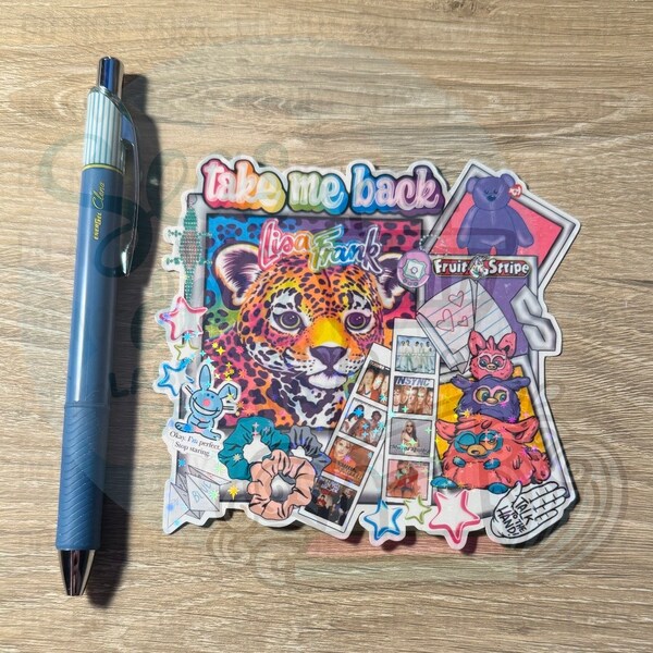 Lisa Frank Stickers - Etsy