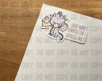 Dragon Address Labels - Etsy