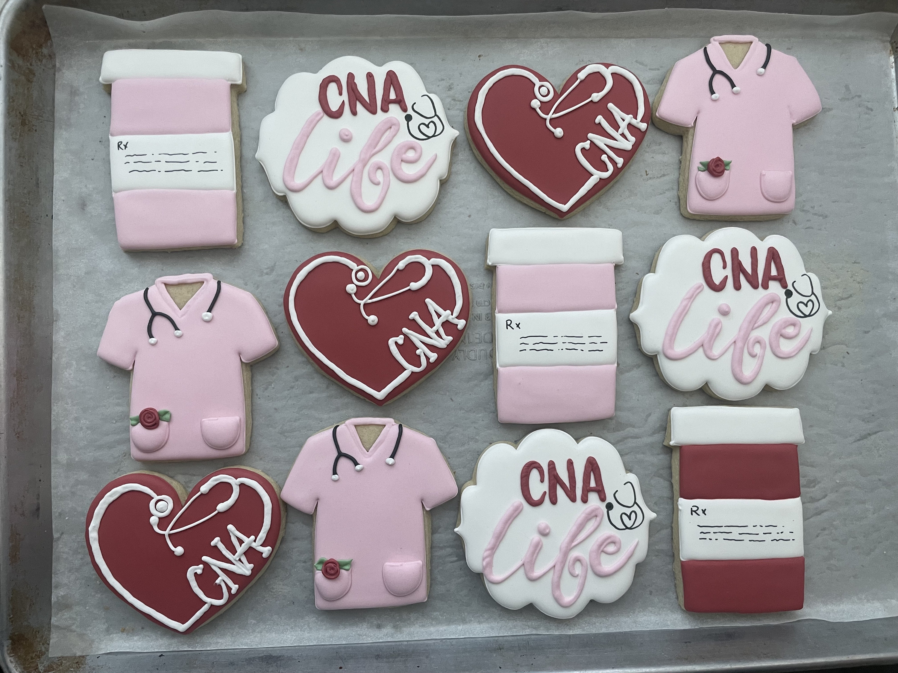 CNA Cookies, CNA Graduation, Certified Nursing Assistant, Nursing ...