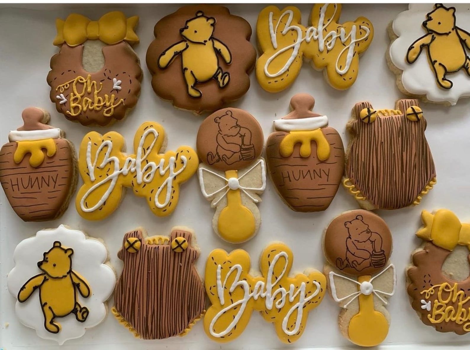 Vintage Winnie the Pooh Cookies Winnie the Pooh Baby Shower - Etsy