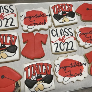 Graduation Cookies, Congratulation Cookies, School Cookies, Class of ...