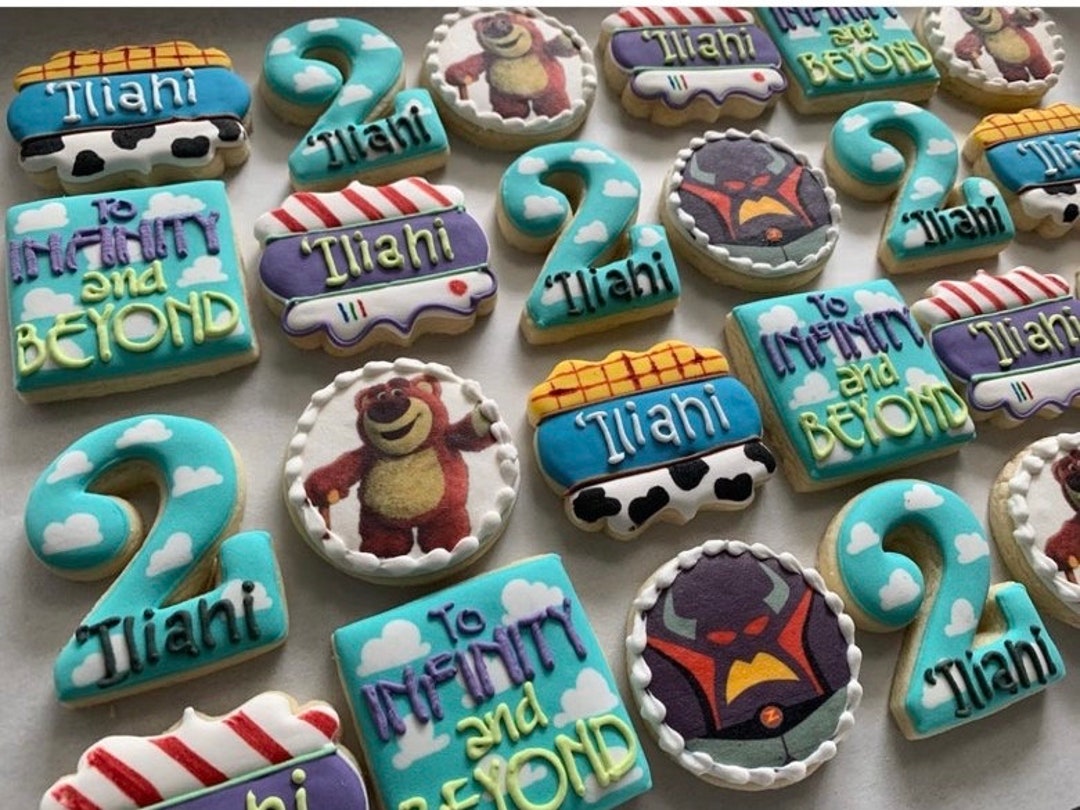 Toy Story Birthday Cookies, Mini Cookies, Toy Story Birthday, to ...