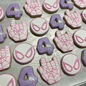 Spider-man Cookies, Spidey Cookies, Spider Cookies, Spidey Birthday ...