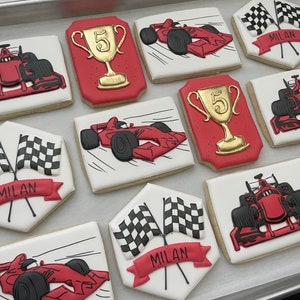 Formula 1 Cookies, Formula 1 Birthday, Race Car Birthday, Trophy ...