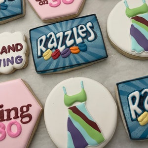 13 Going on 30, 13 Going on 30 Birthday, Razzles, 30th Birthday Cookies ...