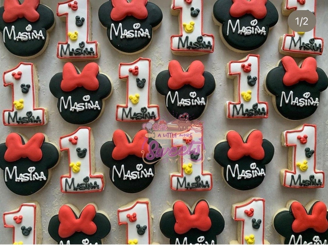 Mickey Cookies Mickeymouse Cookies Magical Mickey Birthday Custom ...