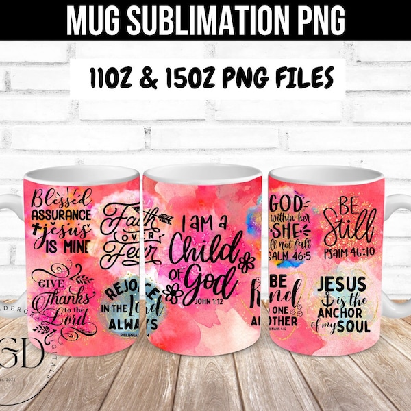 Bible Verse Mug - Etsy