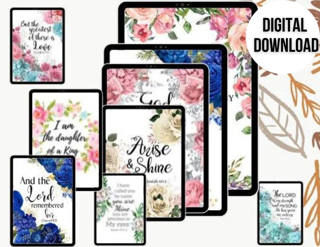 Bible Verse Set, Bible Scripture Cards, Bible Verse Cards ...