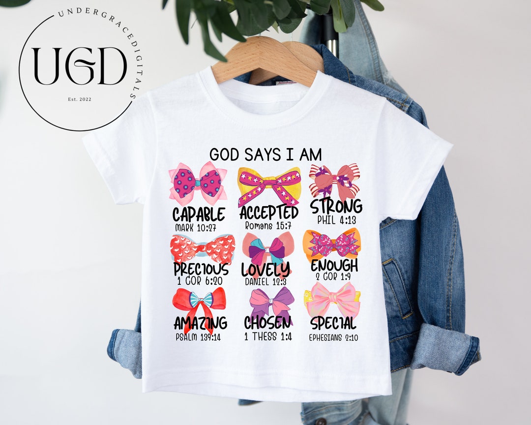 Affirmations God Says I Am, Bible Verse Png, Scripture Png, I Am Lovely ...