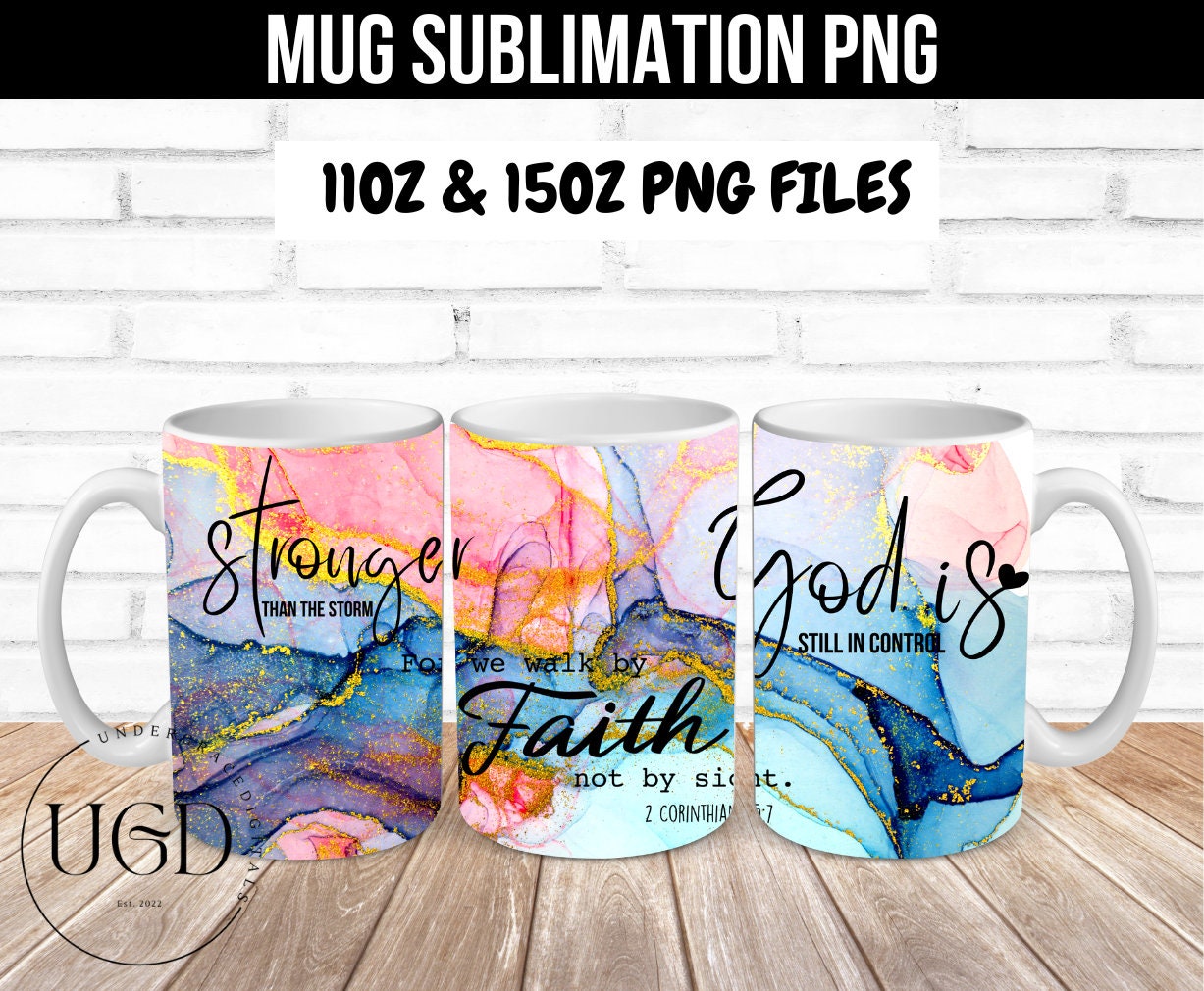 Coffee Mug Wraps, Mug Wraps, Bible Verse Png, Wrap Around Mug ...