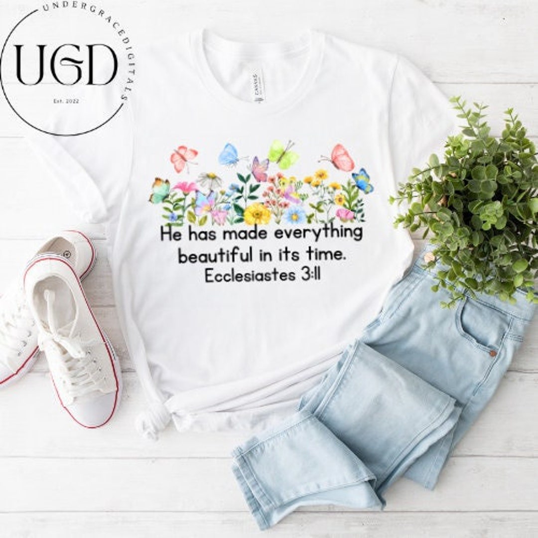 Scripture Png, He Has Made Everything Beautiful in Its Time ...