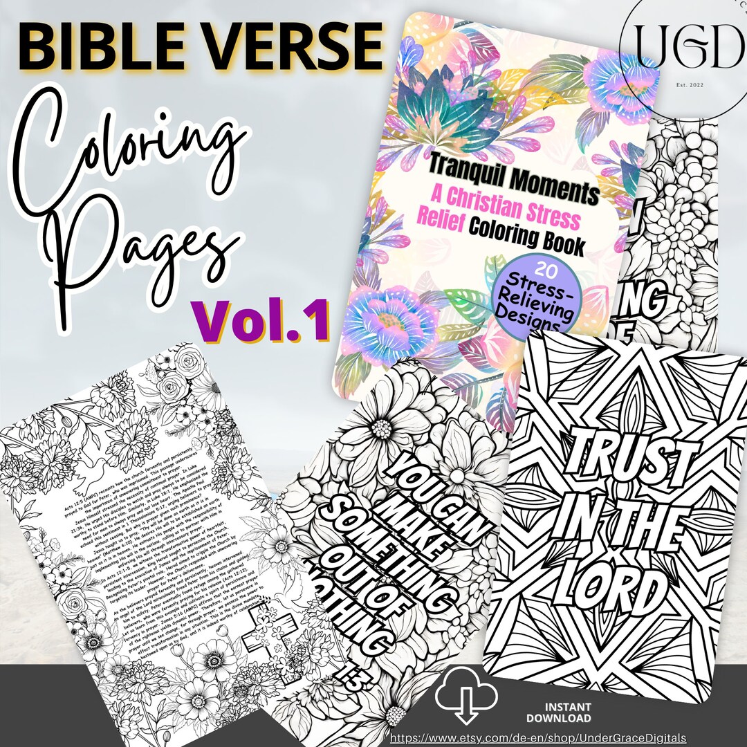 Bible Verse Colouring Pages | Christian Coloring Sheets | | Scripture ...