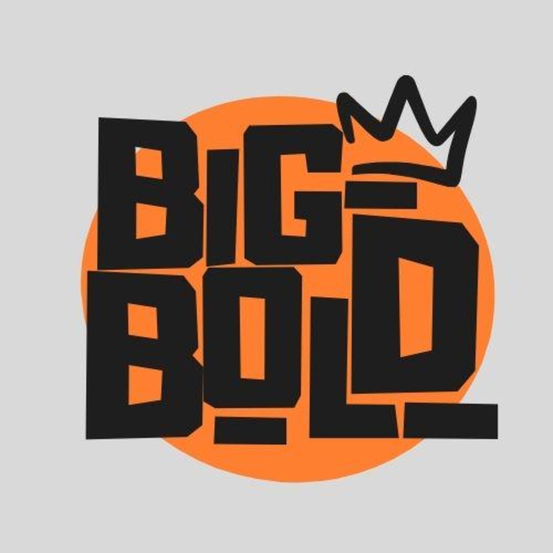 Big Bold SVG, PNG, PDF Digital Download, Symbol, Emblem Vinyl Decal ...
