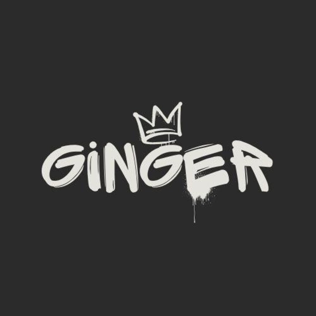Ginger SVG, PNG, PDF Digital Download, Symbol, Emblem Vinyl Decal ...