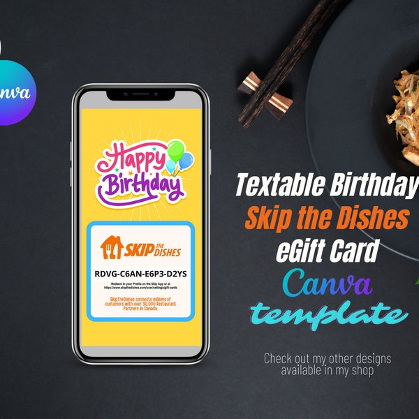 Skip Birthday Card - Etsy