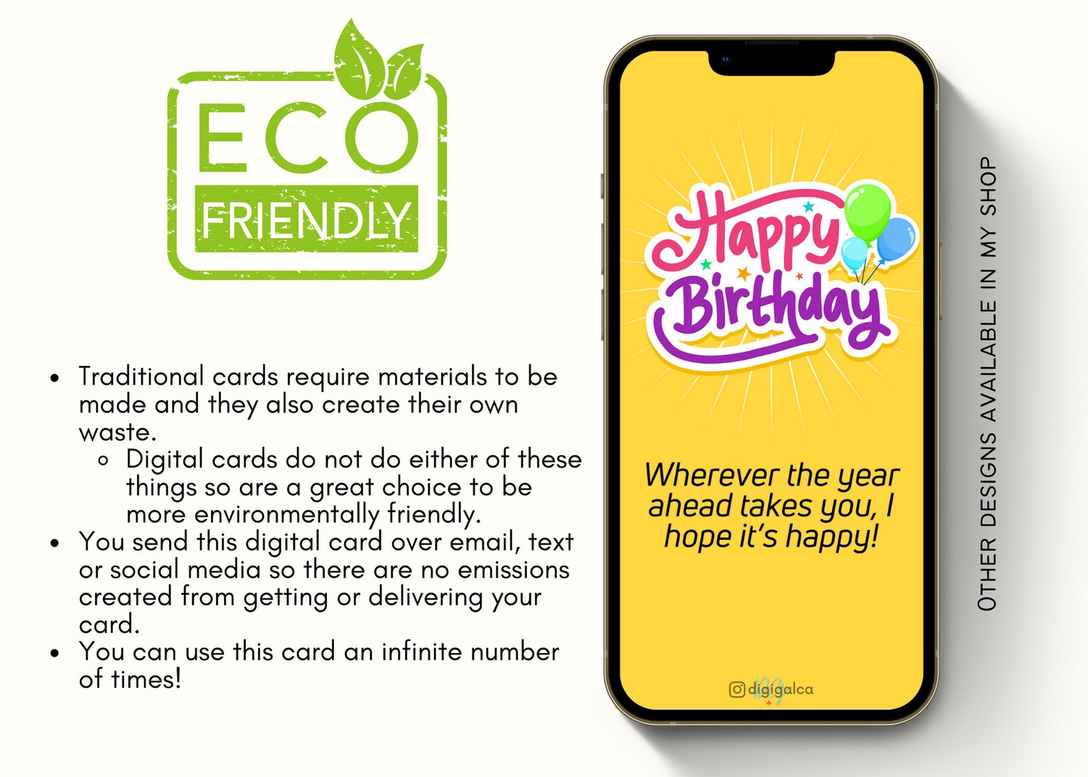 Electronic Birthday Card to Send Over Email, Text, or Social Media ...