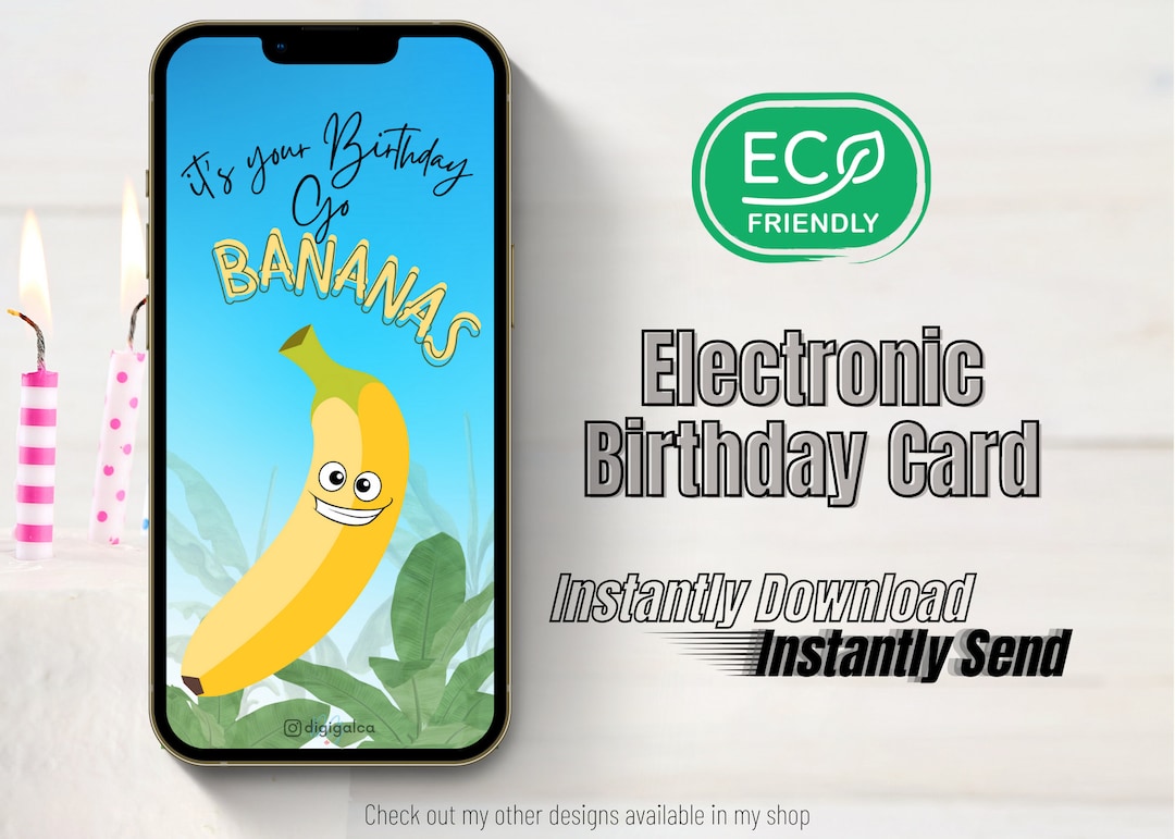 Virtual Birthday Card That You Can Send Over Text, Email, DM, Social ...