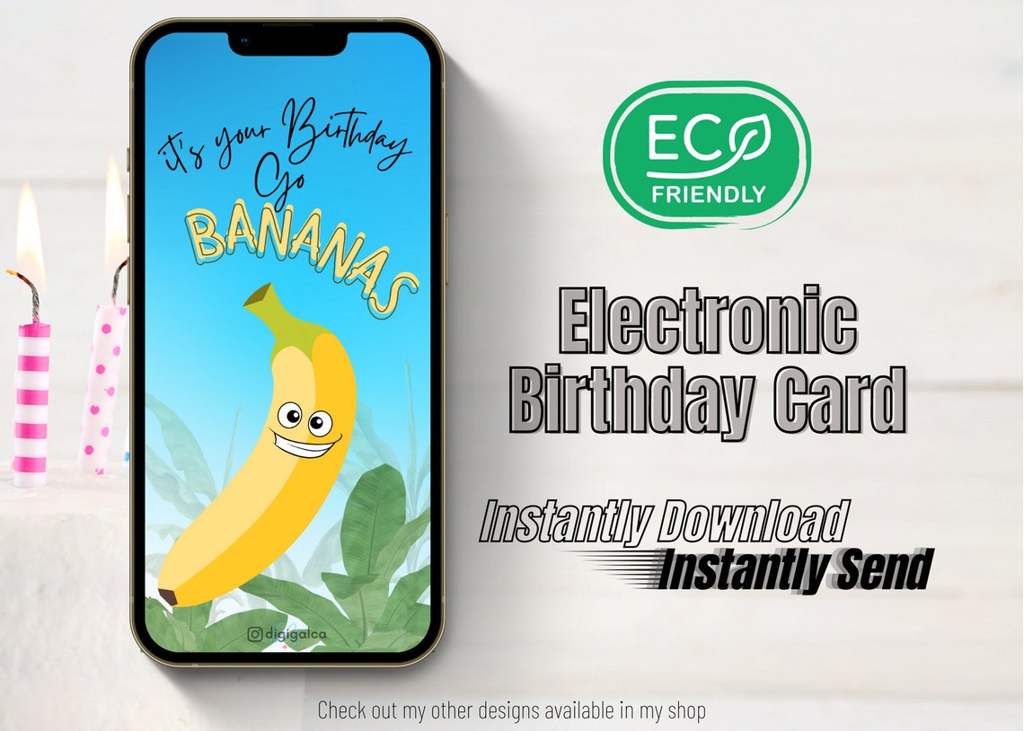 Virtual Birthday Card That You Can Send Over Text, Email, DM, Social ...