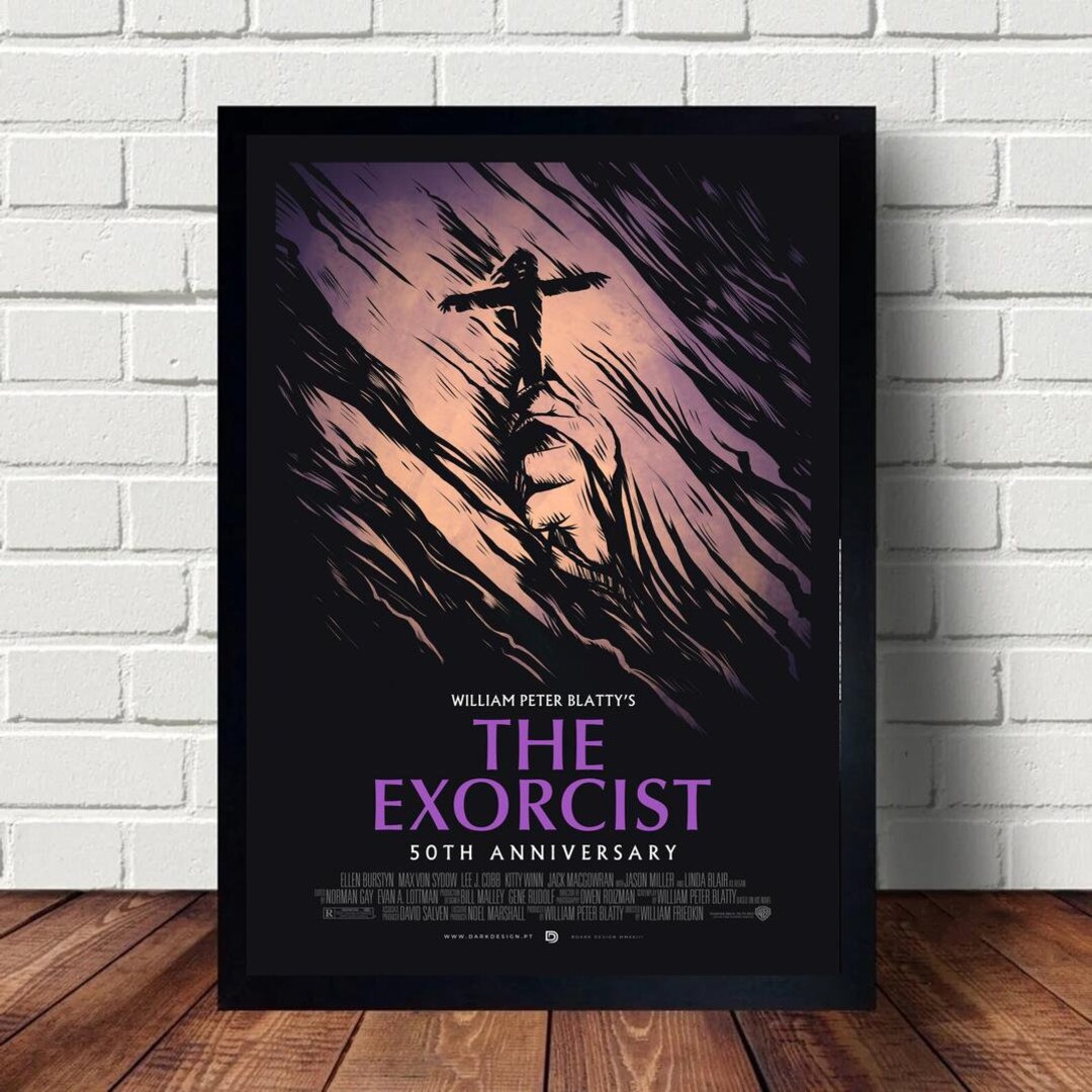 The Exorcist Poster Canvas Paintings Poster Hanging Home Decor Wall Art ...