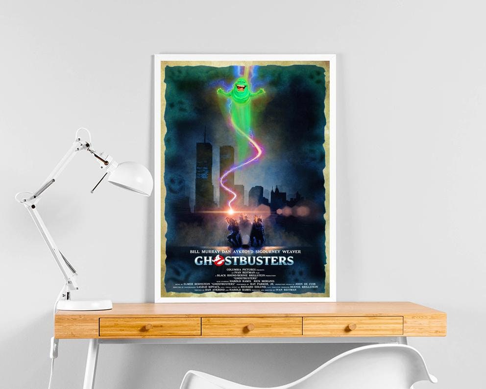 Ghostbusters Poster Canvas Paintings Poster Hanging Home Decor Wall Art ...