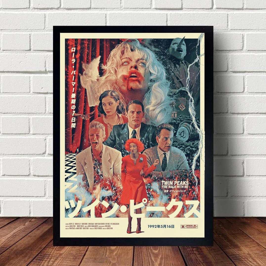 Twin Peaks Fire Walk With Me Movie Poster Canvas Paintings Poster ...