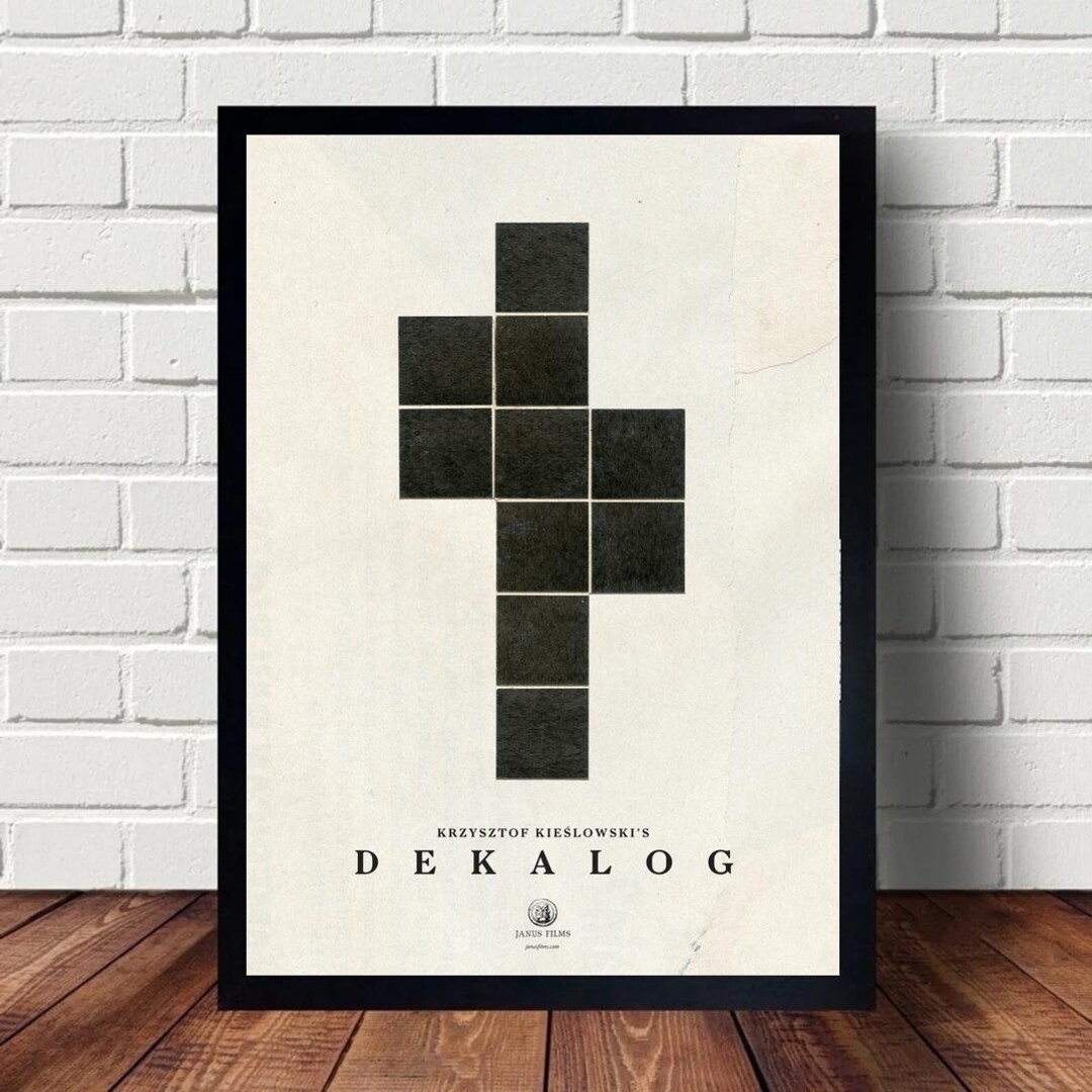 Dekalog Poster Canvas Paintings Poster Hanging Home Decor Wall Art - Etsy