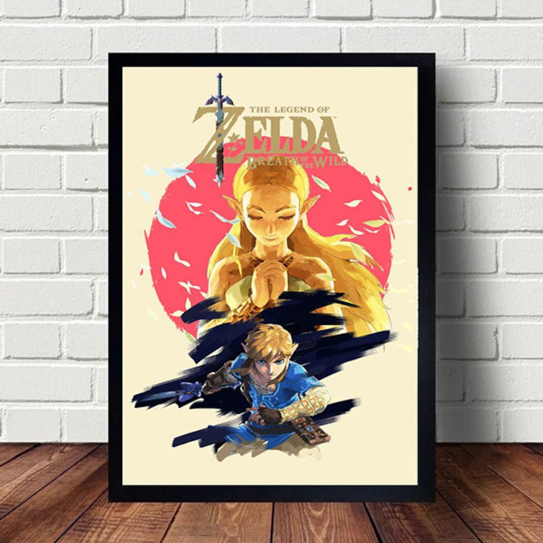 The Legend of Zelda Breath of the Wild Game Poster Canvas Paintings ...