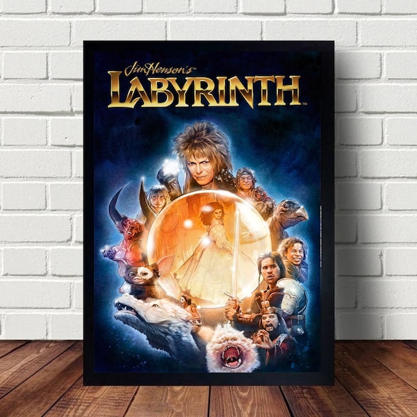 Labyrinth Poster - Etsy UK