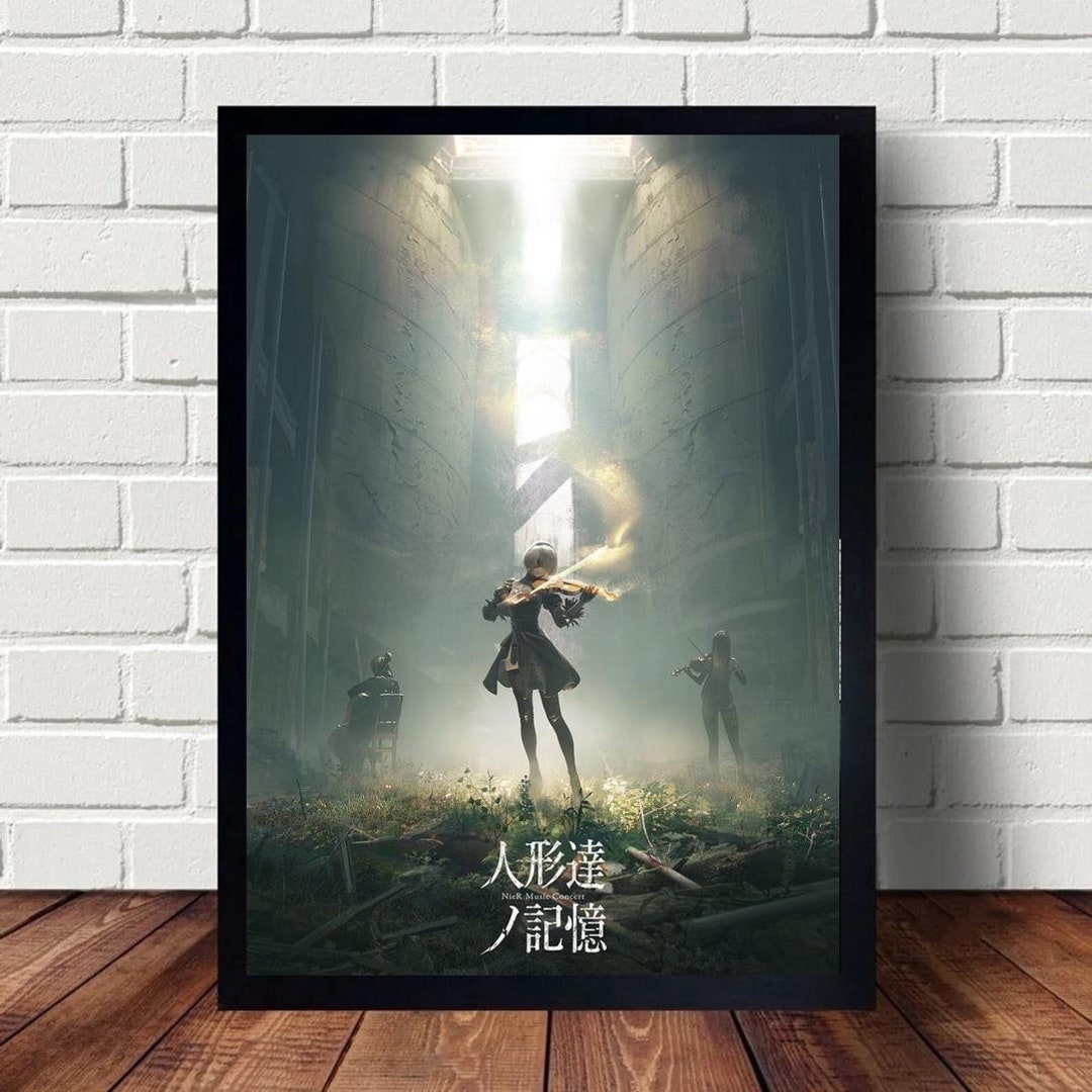 Nier Automata Game Poster Canvas Paintings Poster Hanging Home Decor ...