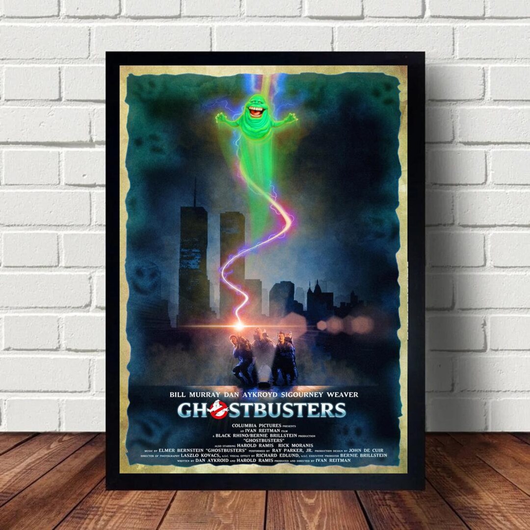 Ghostbusters Poster Canvas Paintings Poster Hanging Home Decor Wall Art ...