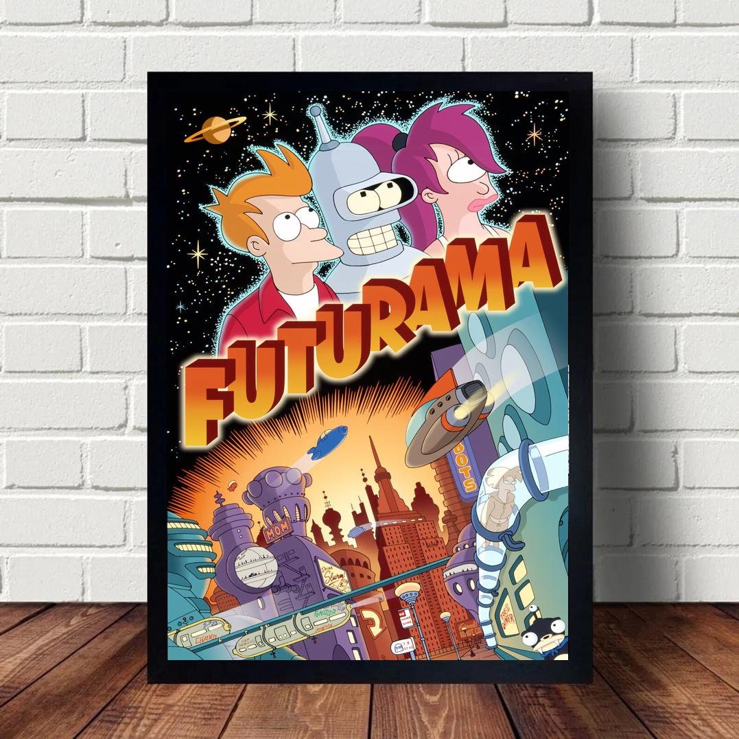 Futurama Poster Canvas Paintings Poster Hanging Home Decor - Etsy