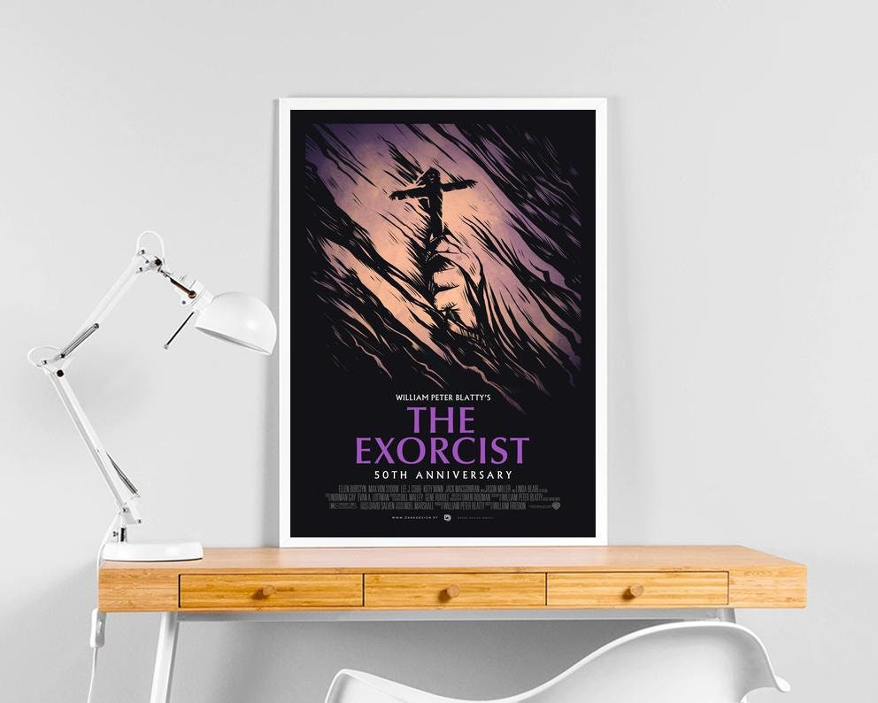 The Exorcist Poster Canvas Paintings Poster Hanging Home Decor Wall Art ...