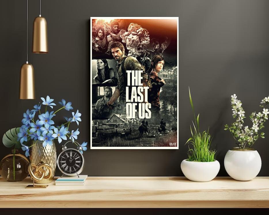 The Last of Us Video Game Poster Hanging Home Decor sold by Gloria dean ...