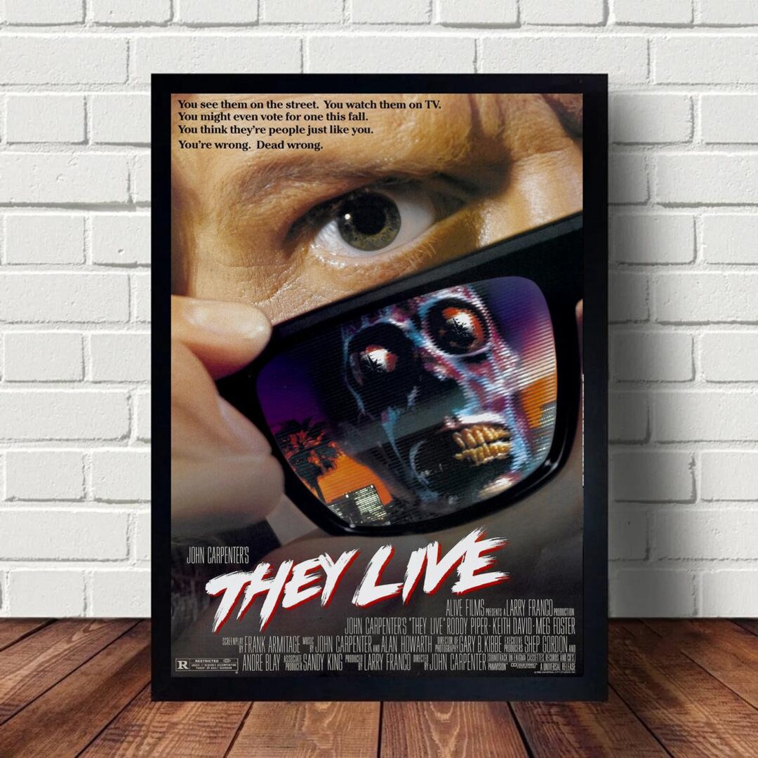 They Live Poster Canvas Paintings Poster Hanging Home Decor Wall Art - Etsy