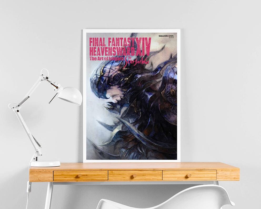 Final Fantasy XIV Video Game Poster Canvas Paintings Poster Hanging ...