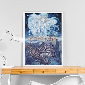 Final Fantasy XIV Chronicles of Light Endwalker Video Game Poster ...