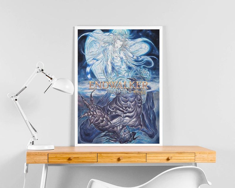 Final Fantasy XIV Chronicles of Light Endwalker Video Game Poster ...