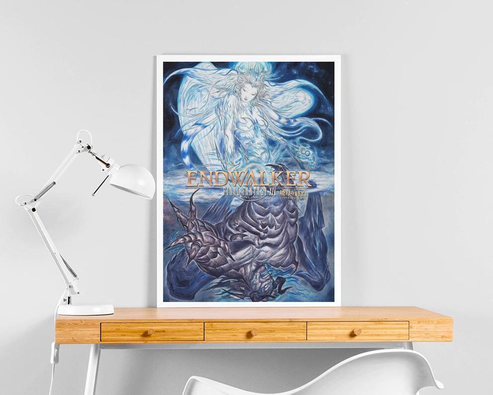 Final Fantasy XIV Chronicles of Light Endwalker Video Game Poster ...