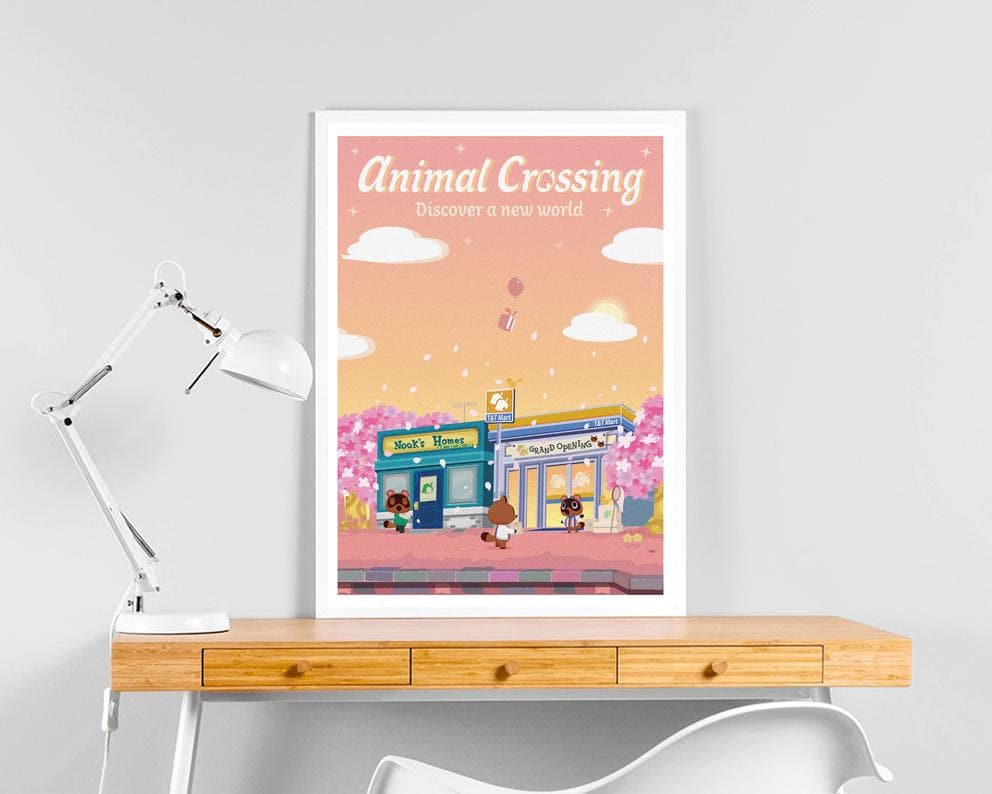 Animal Crossing Poster Canvas Paintings Poster Hanging Home - Etsy