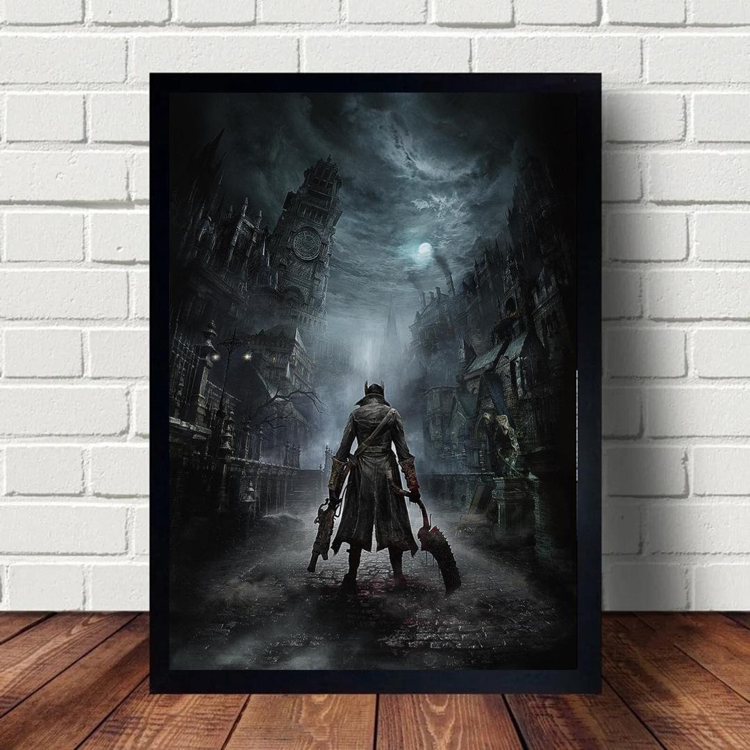 Bloodborne Poster Canvas Paintings Poster Hanging Home Decor Wall Art ...