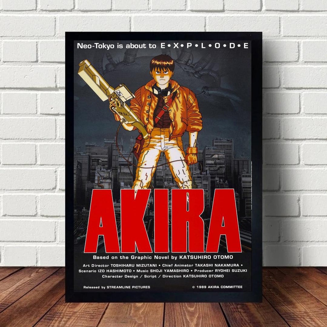 Akira Poster Canvas Paintings Poster Hanging Home Decor Wall Art - Etsy