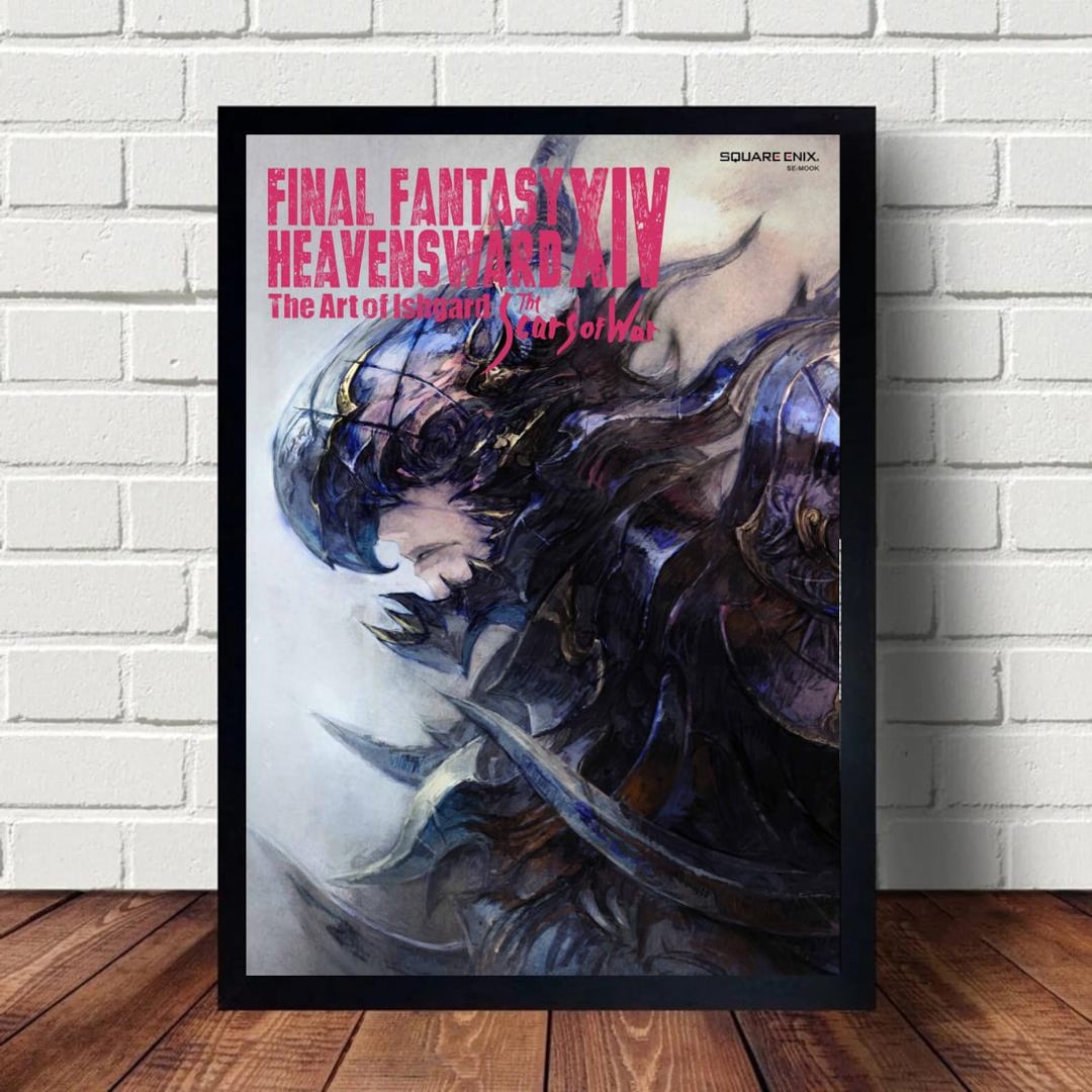 Final Fantasy XIV Video Game Poster Canvas Paintings Poster Hanging ...