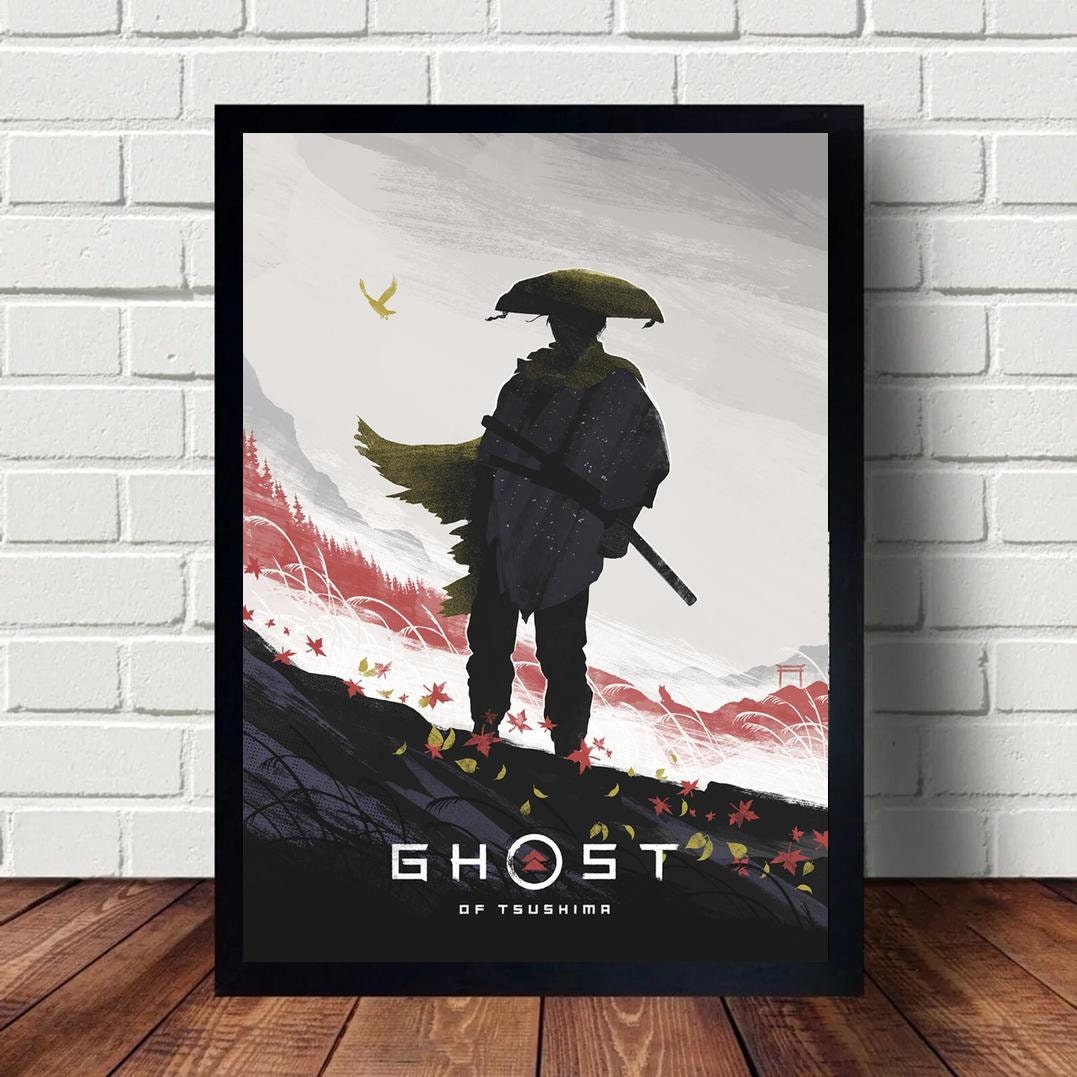 Ghost of Tsushima Poster Canvas Paintings Poster Hanging Home - Etsy