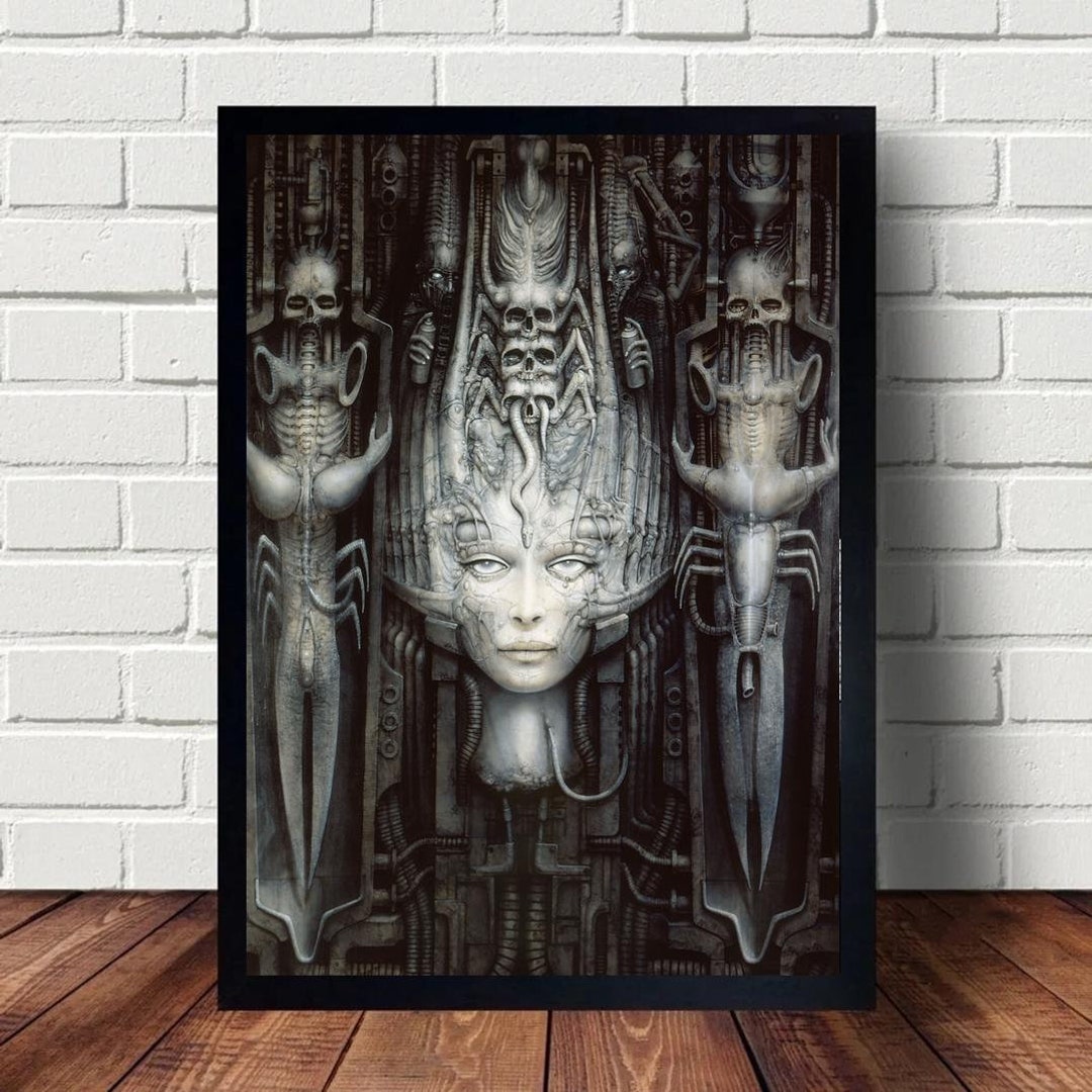 Hr Giger Li II Art Poster Canvas Paintings Poster Hanging Home Decor ...