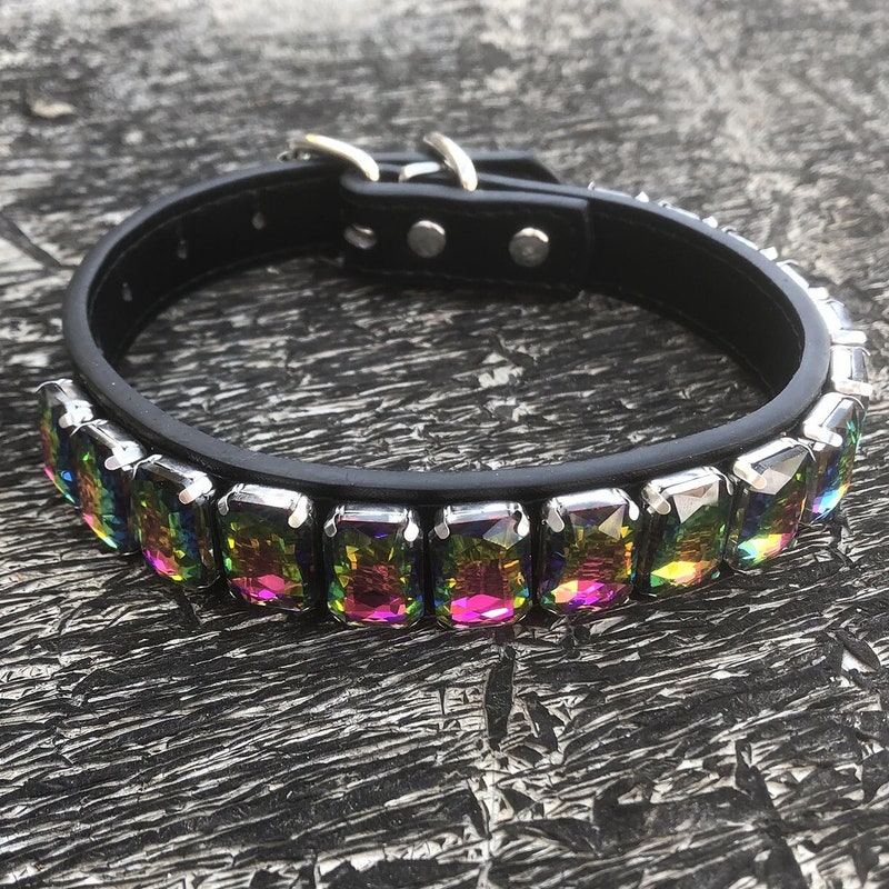 Diamond Dog Collar - Etsy