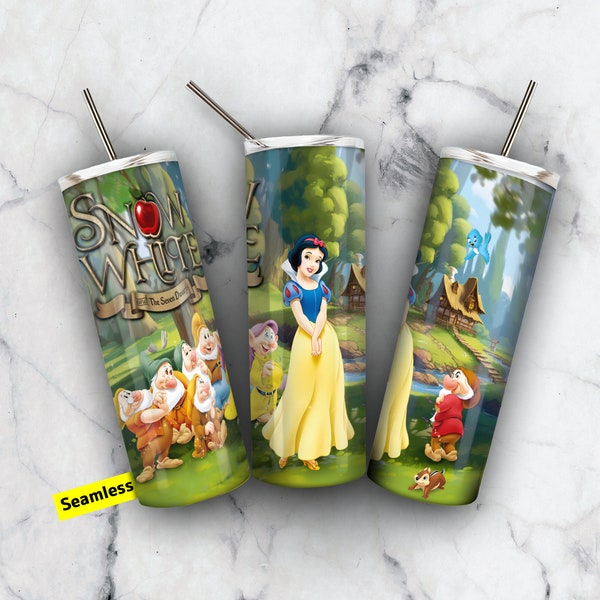 Snow White Tumbler - Etsy