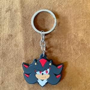 Rubber Keychains of Sonic, Shadow and Silver the Hedgehog - Fan Art - Etsy