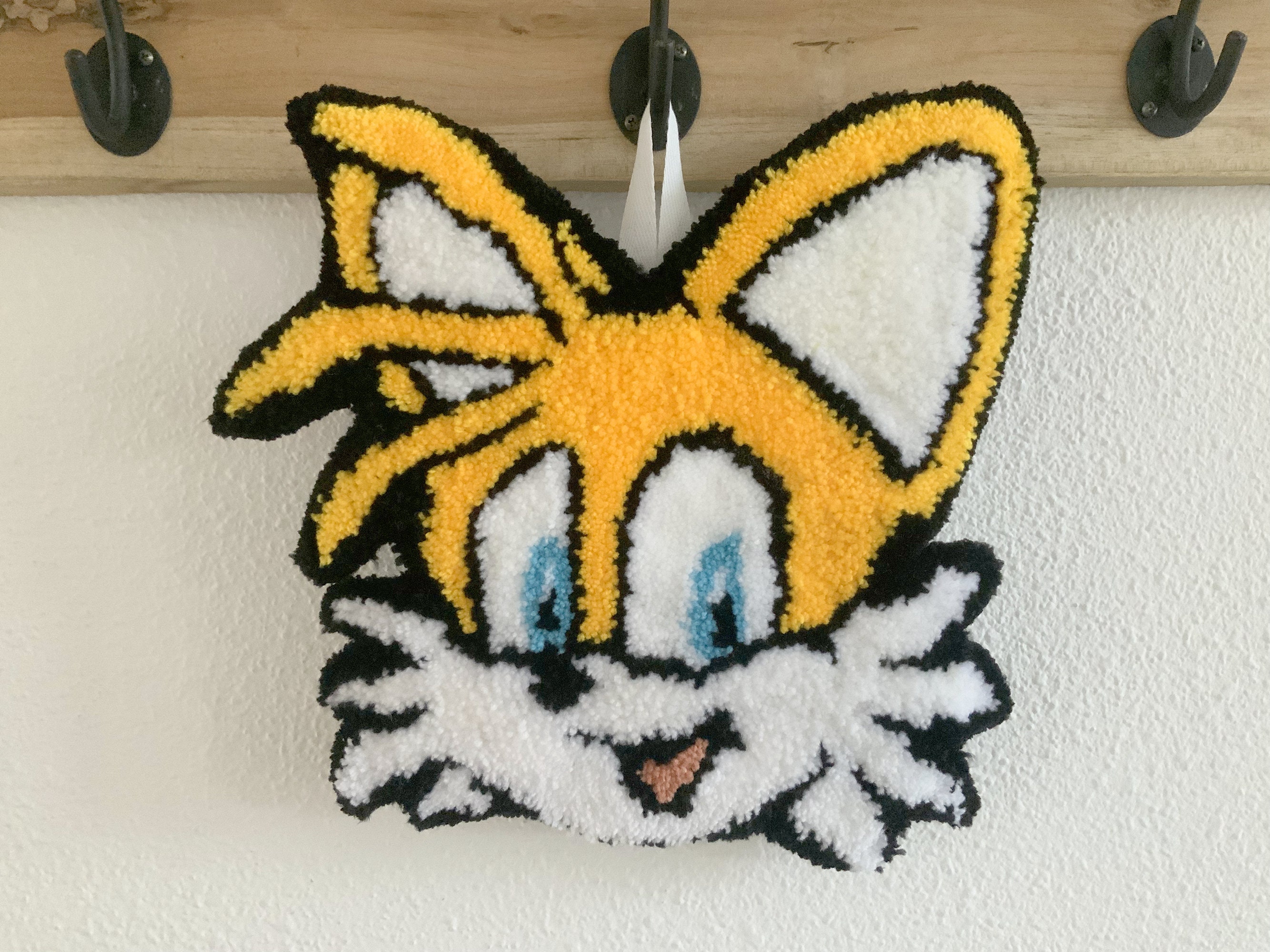 Sonic the Hedgehog and Tails Miles Prower the Fox Tufted - Etsy Australia