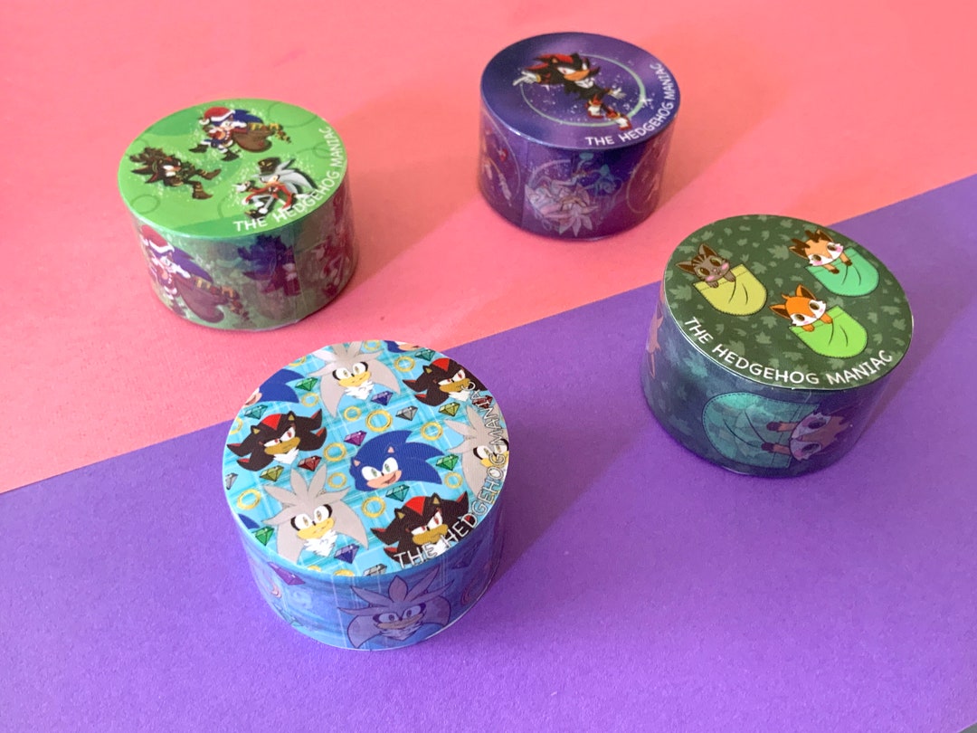 Sonic Washi Tape and Kawaii Pocket Animals - Paper Tape - Etsy